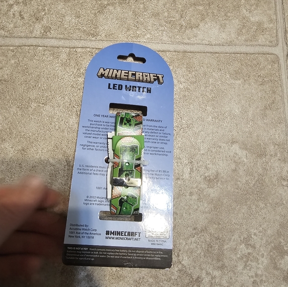 Minecraft | Accessories | Minecraft Led Kids Watch Creeper New | Poshmark